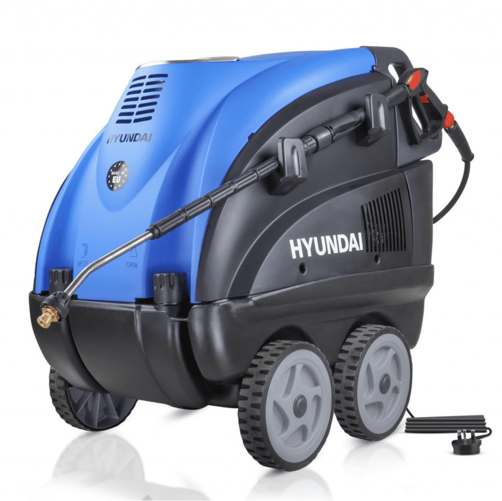 Hyundai HY155HPW-1 2610psi / 180bar Hot Pressure Washer, 110°c 2.8kW ...